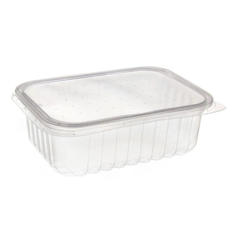 Pote Plástico Retangular com Lacre Prafesta – 500ml – 100un – Eficaz ...
